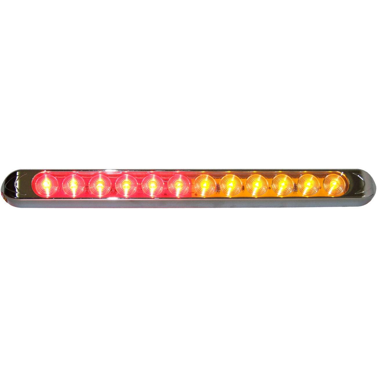 Ap135Ar Long Slimline Led –Amber/Red 12V | AP AUTO